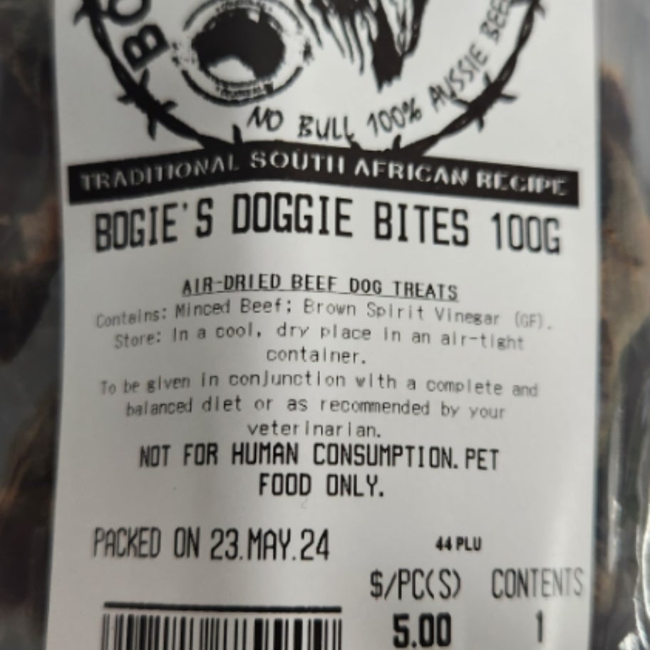 Dog Treats Beef | Bogan Biltong Traditional South African Recipe Beef ...